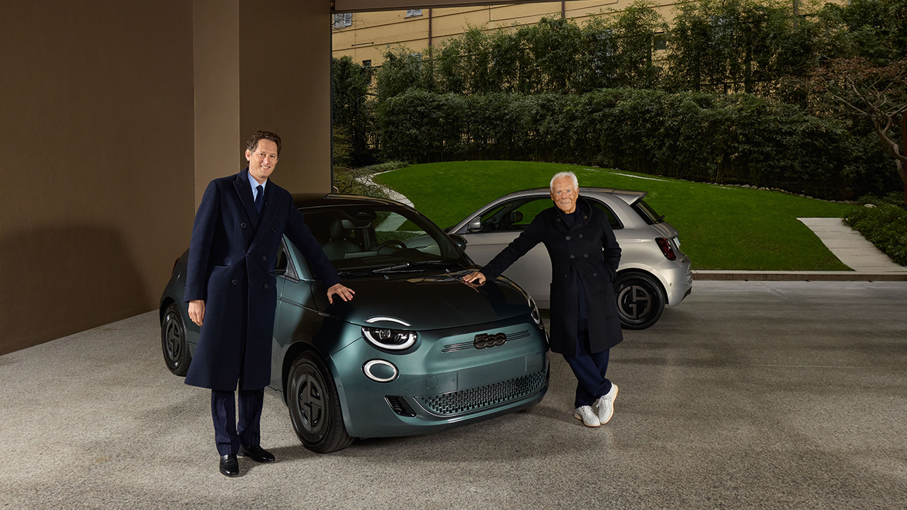 Fiat 500e Giorgio Armani Collector’s Edition – elektryczna ikona stylu debiutuje na Milan ...